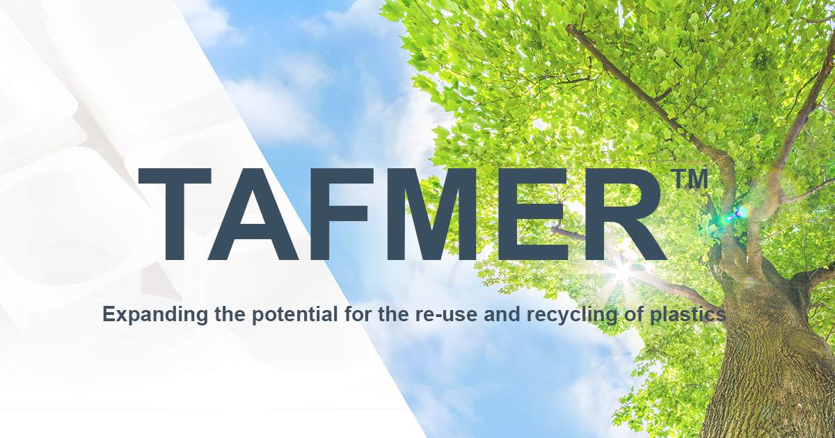 TAFMER™, Improving the physical properties of recycled plastic waste ...